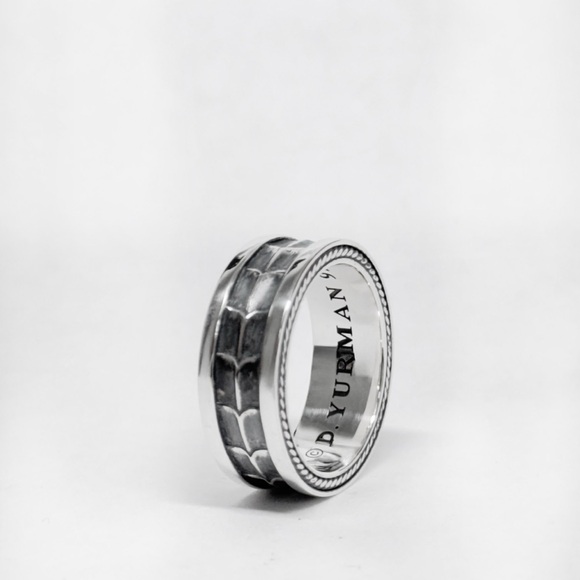 David Yurman | Accessories | David Yurman Sterling Silver Mens Band Dy ...